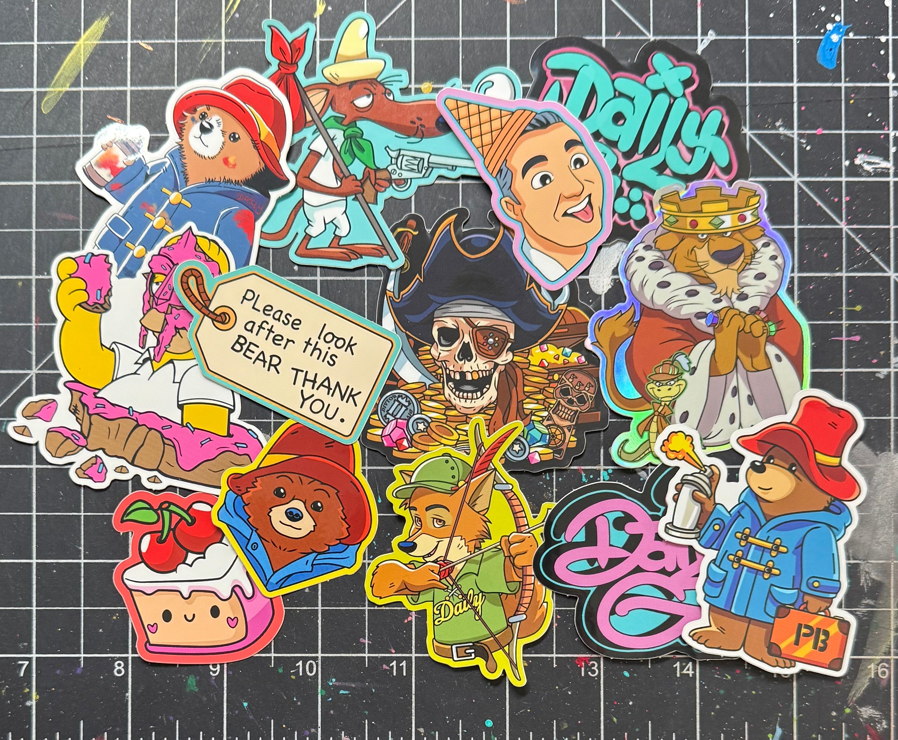 Sticker Pack – Daily Graff